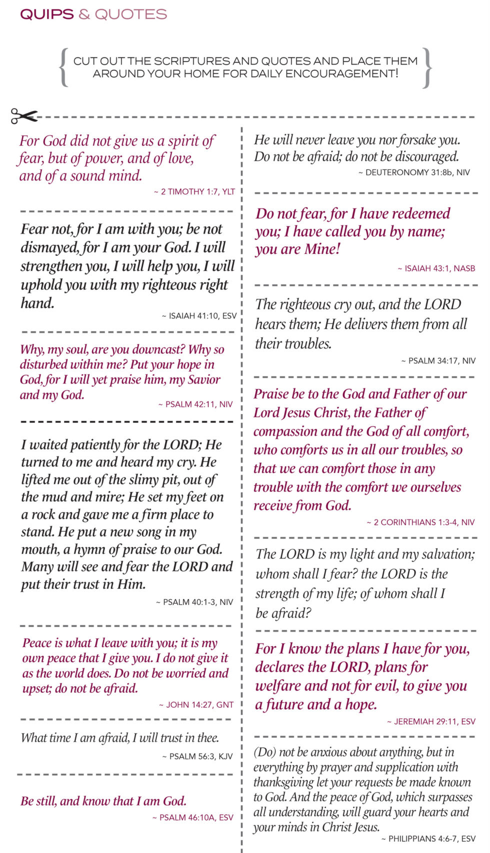 QUIPS & QUOTES August 2022 - MS Christian Living