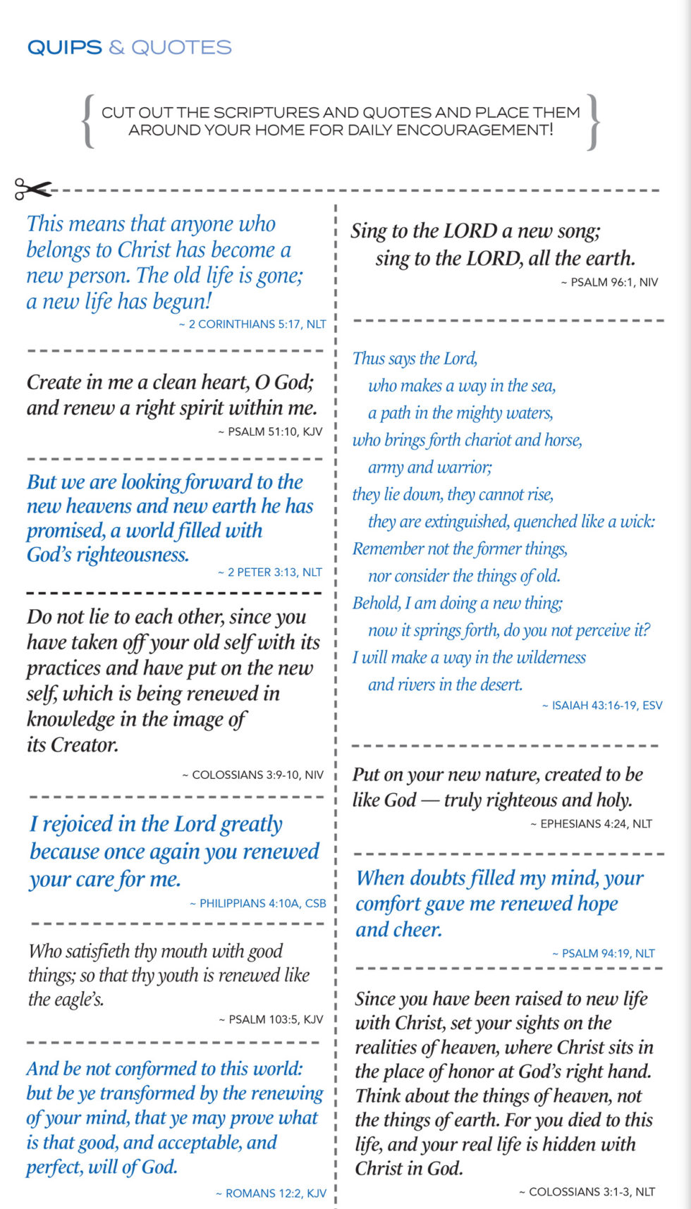 QUIPS & QUOTES January 2023 - MS Christian Living